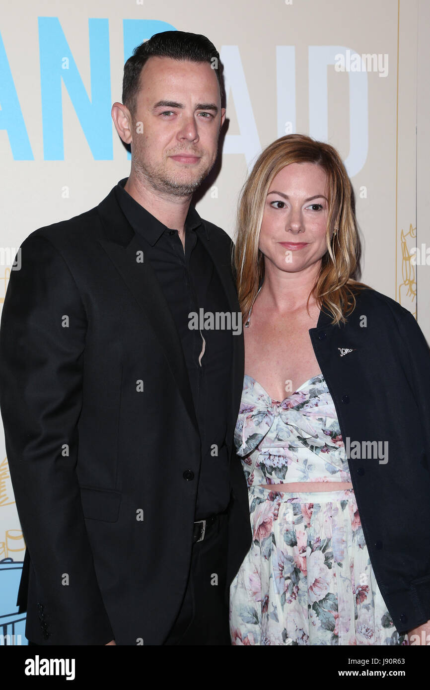 Los Angeles, Ca, USA. 30th May, 2017. Colin Hanks and Samantha Bryant ...