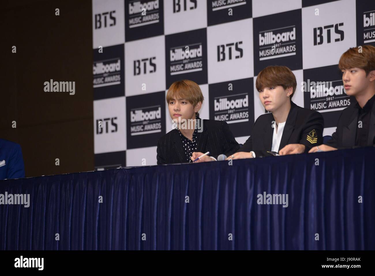 Seoul, Korea. 30th May, 2017. BTS hold press conference to celebrate ...