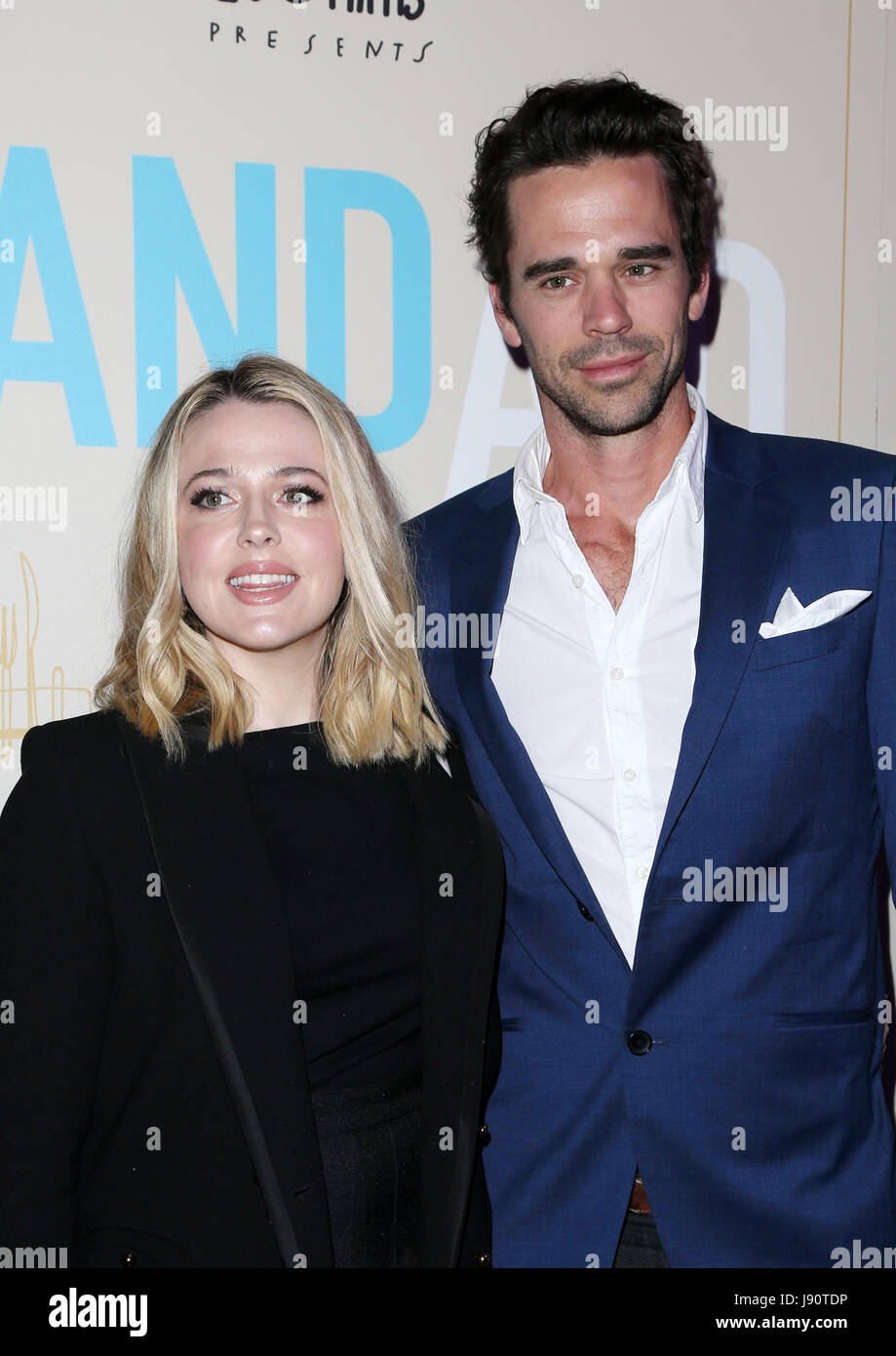 Los Angeles, Ca, USA. 30th May, 2017. Majandra Delfino, David Walton ...