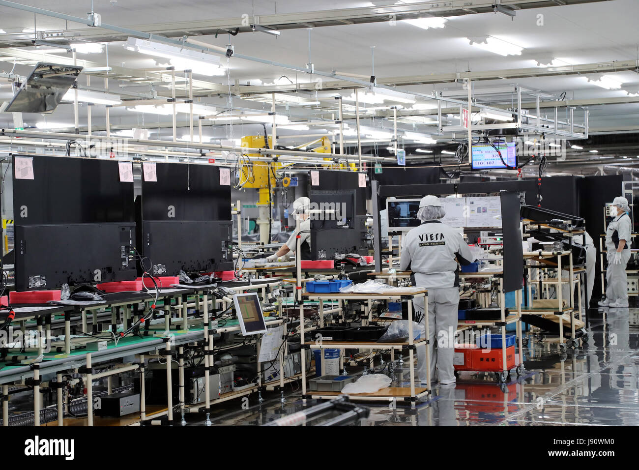 Utsunomiya, Japan. 31st May, 2017. Japan's electronics giant Panasonic ...