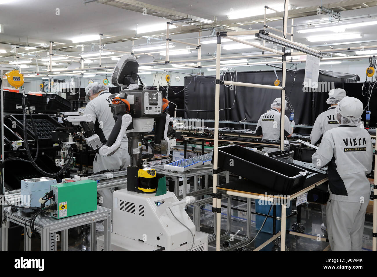 Utsunomiya, Japan. 31st May, 2017. Japan's electronics giant Panasonic ...