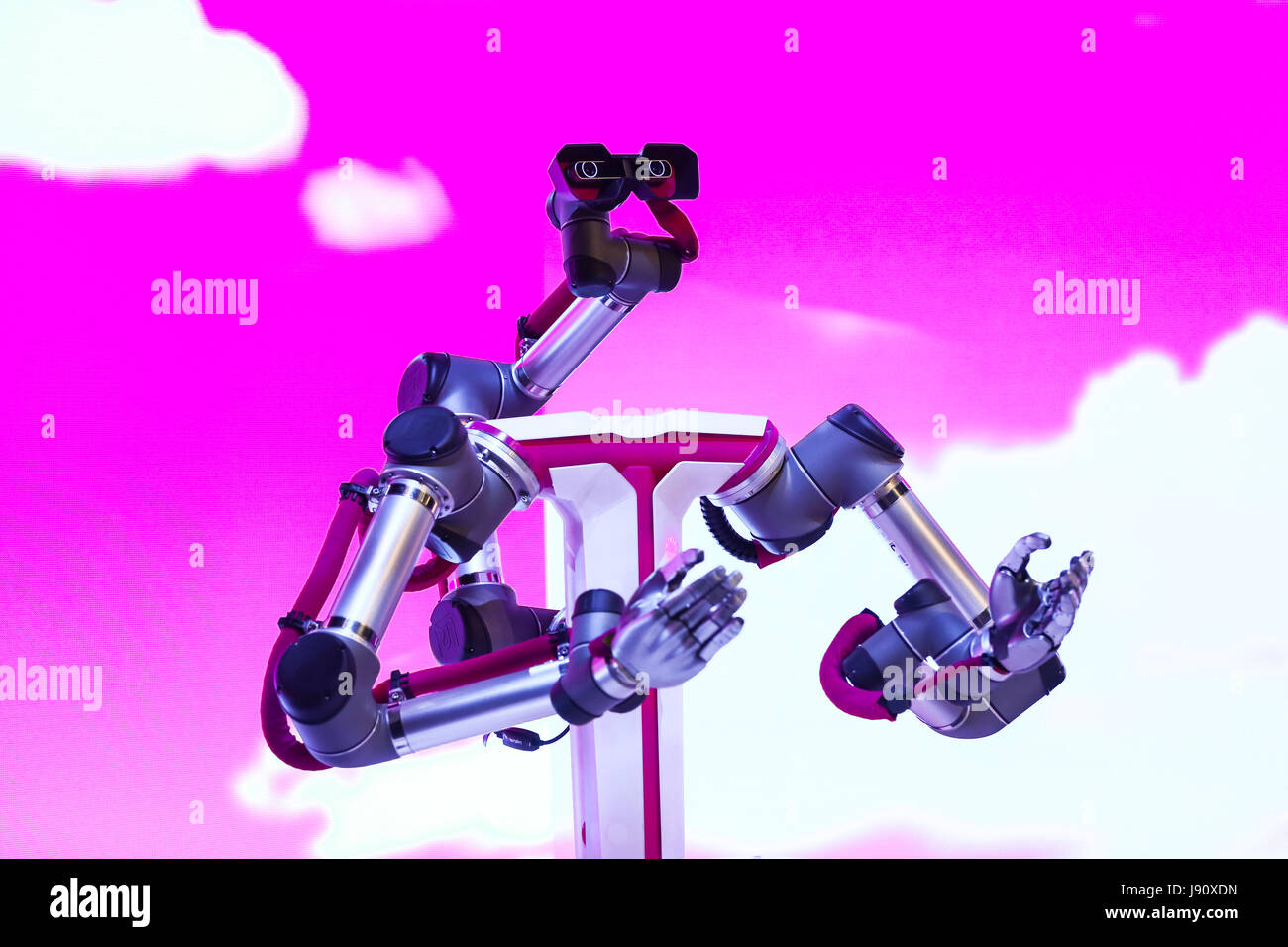 Cologne, Germany. 31st May, 2017. Deutsche Telekom annual general ...