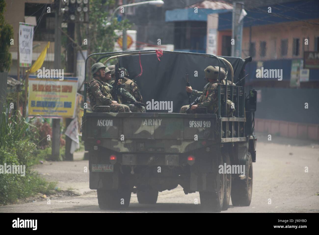 Marawi Philippines 31st May 2017 Filipino Soldiers In Military
