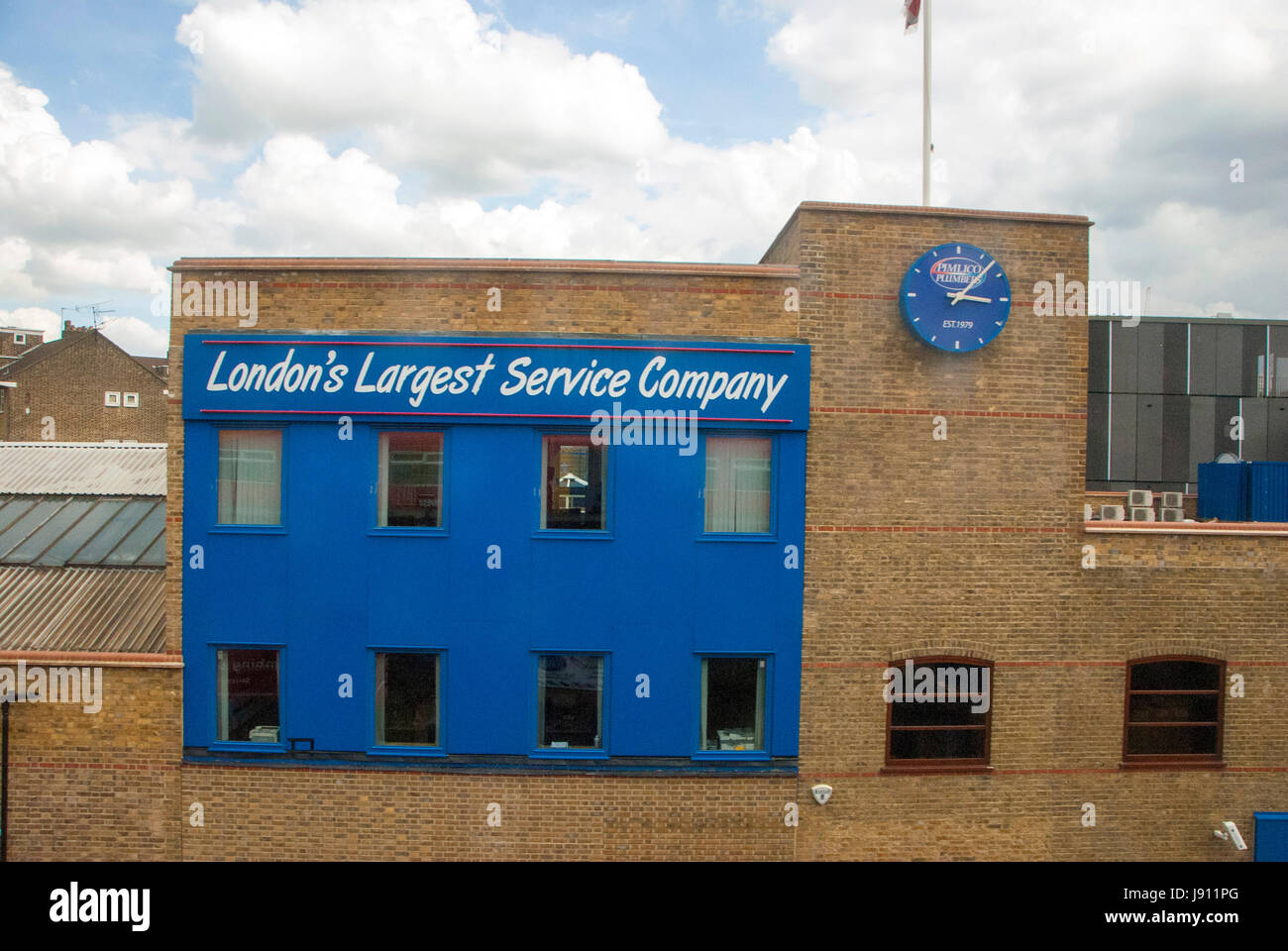 London, UK. 31st May, 2017. Charlie Mullins owner of Pimlico Plumbers ...