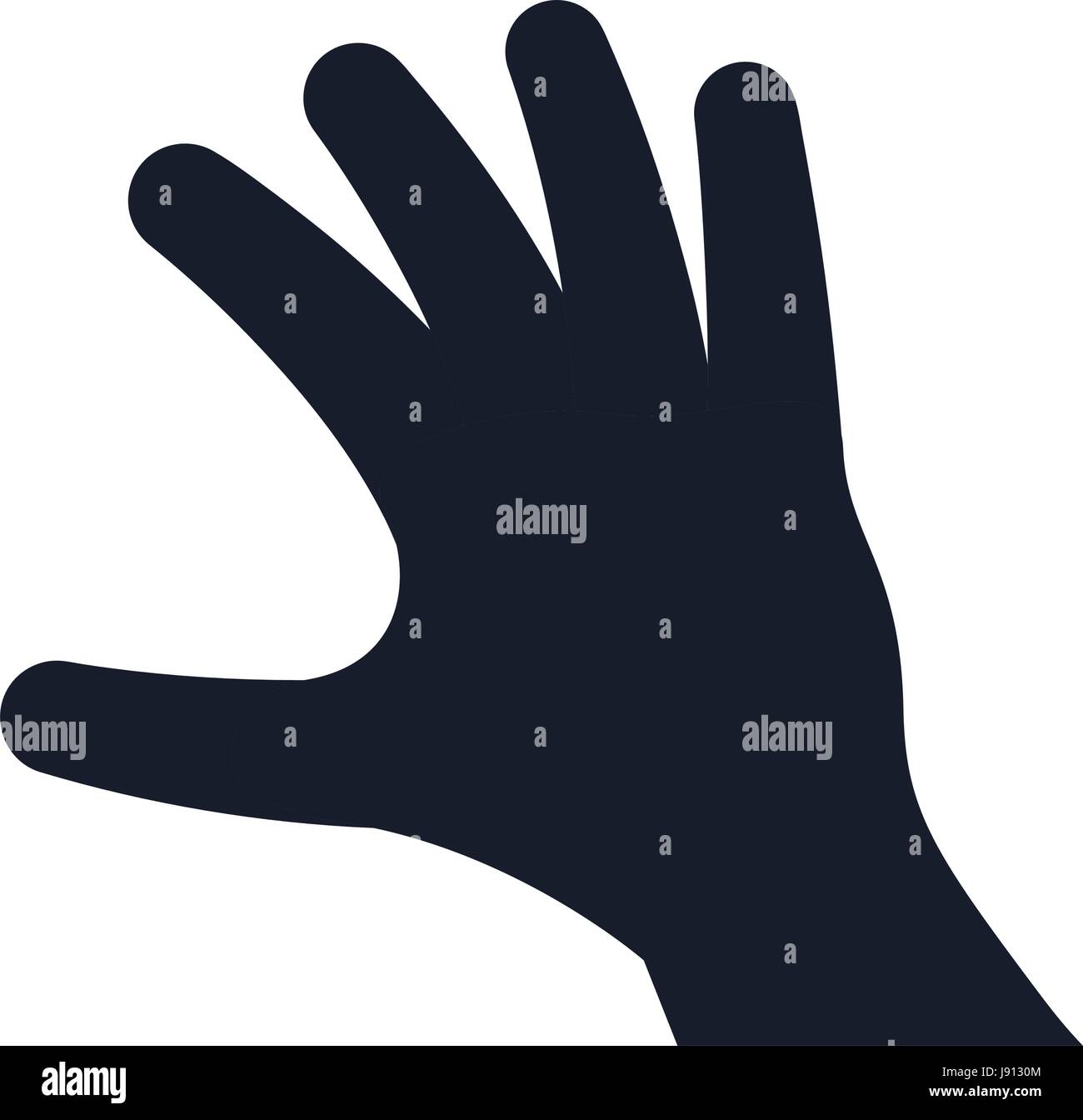 Outstretched hand symbol Stock Vector Image & Art - Alamy