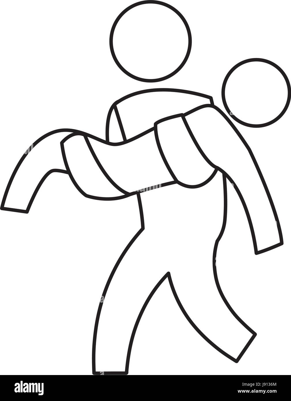 Person helping someone Stock Vector Image & Art - Alamy