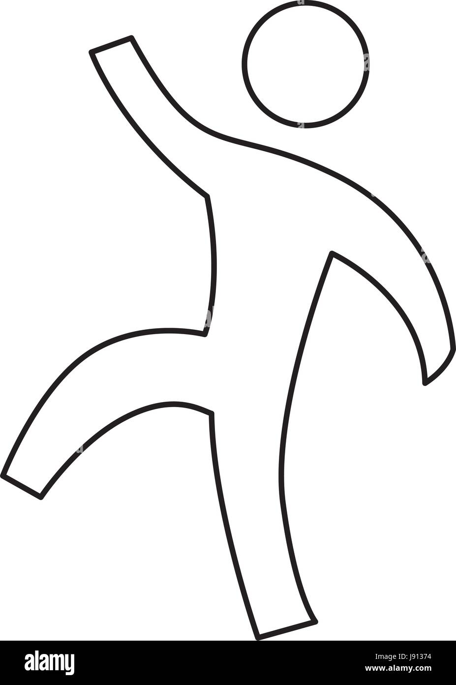 Man pictogram symbol Stock Vector Image & Art - Alamy