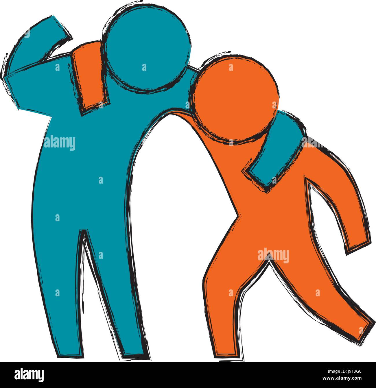 Person Helping Others