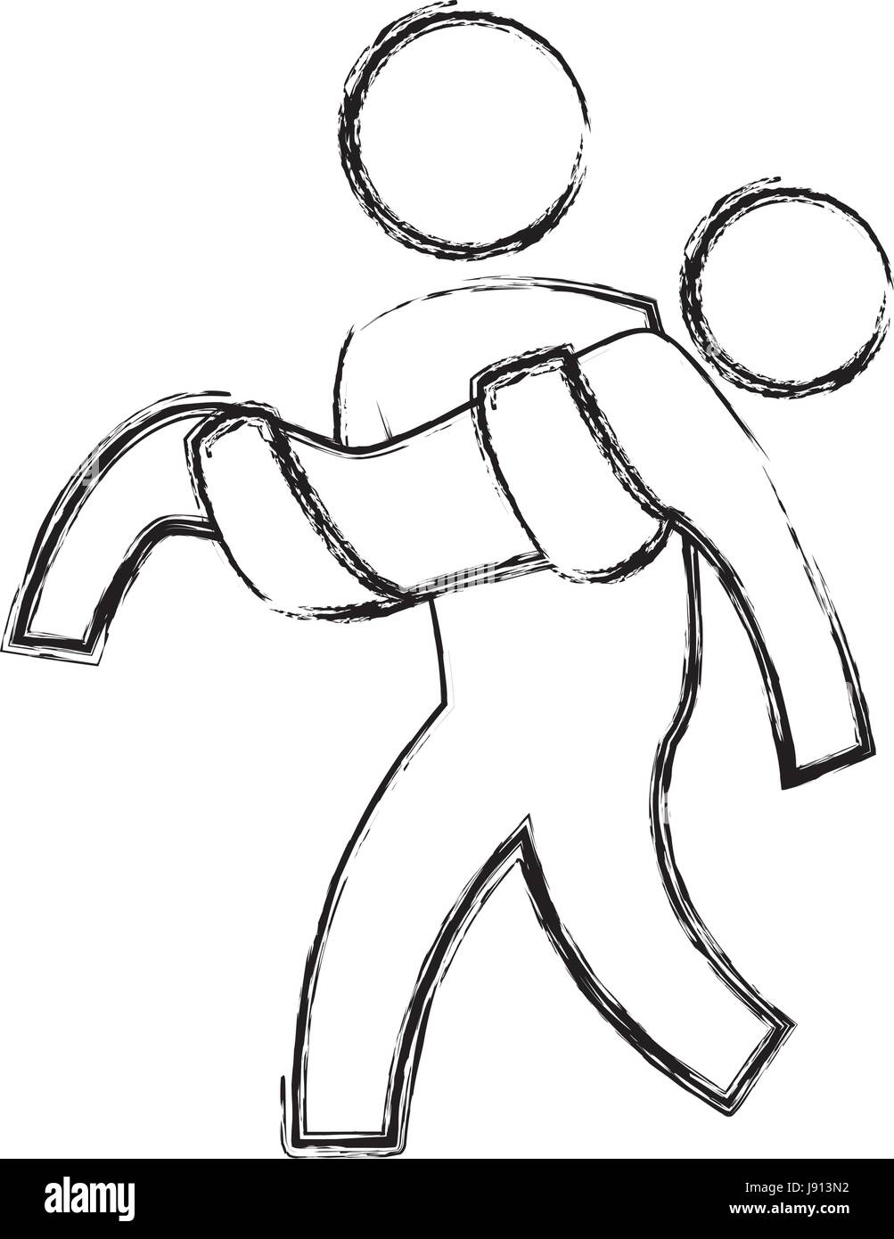 Person helping someone Stock Vector Image & Art - Alamy