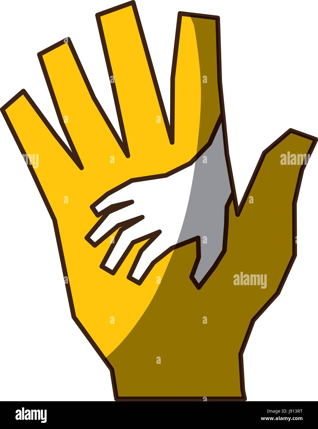 Outreached Hands Clip Art Outstretched Hands Royalty Free Stock Vector