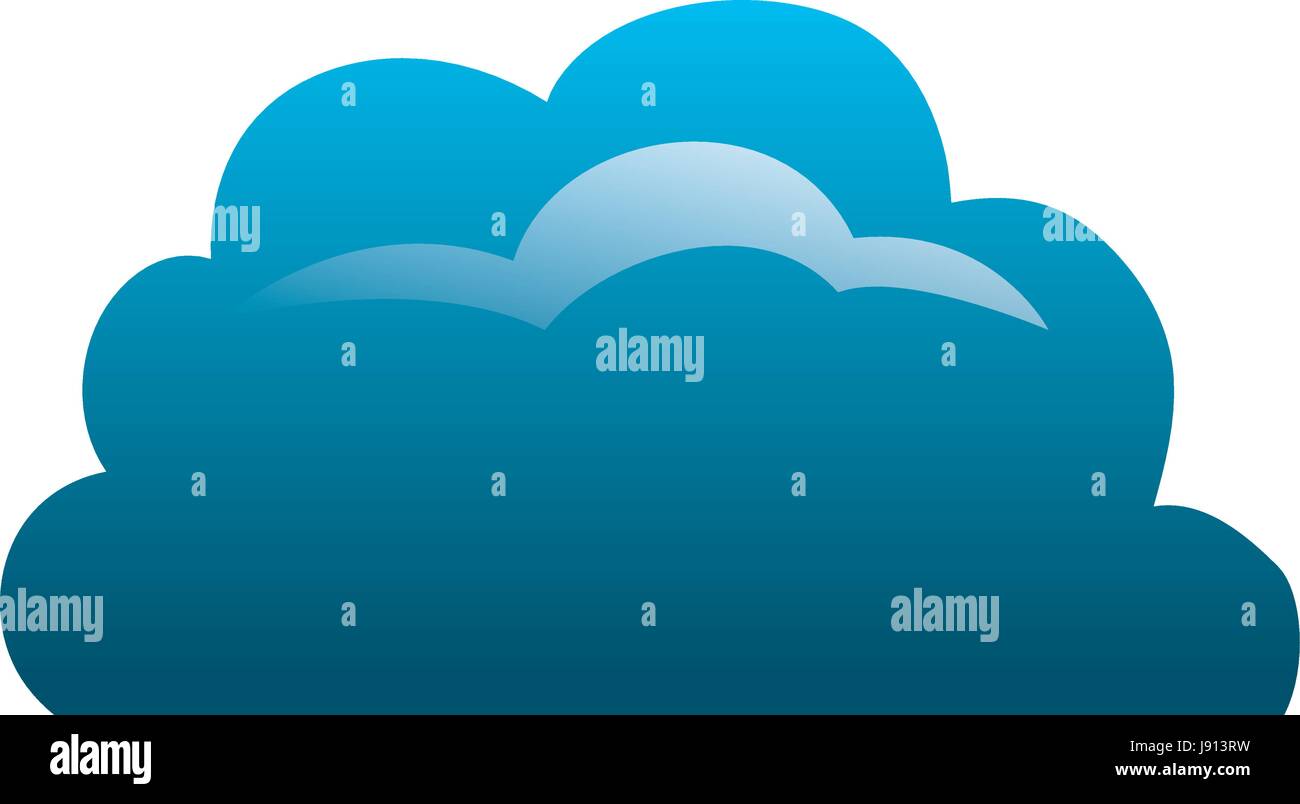 Cloud weather symbol Stock Vector Image & Art - Alamy