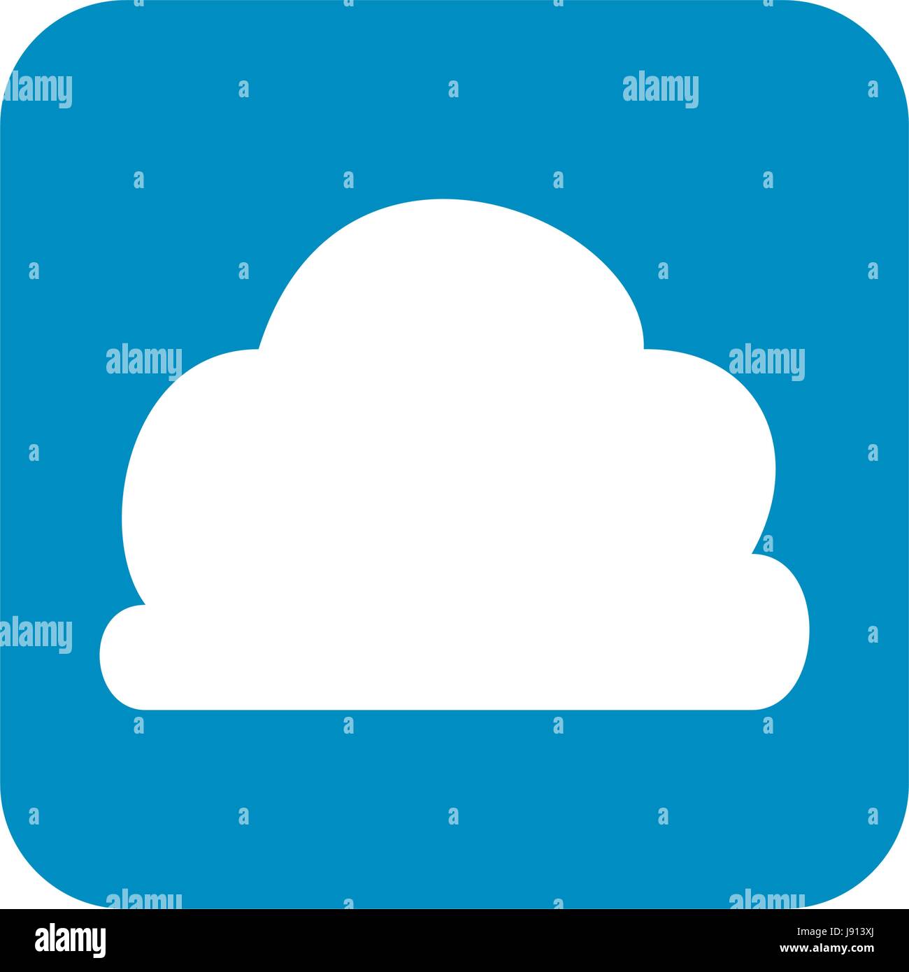 Cloud weather symbol Stock Vector Image & Art - Alamy