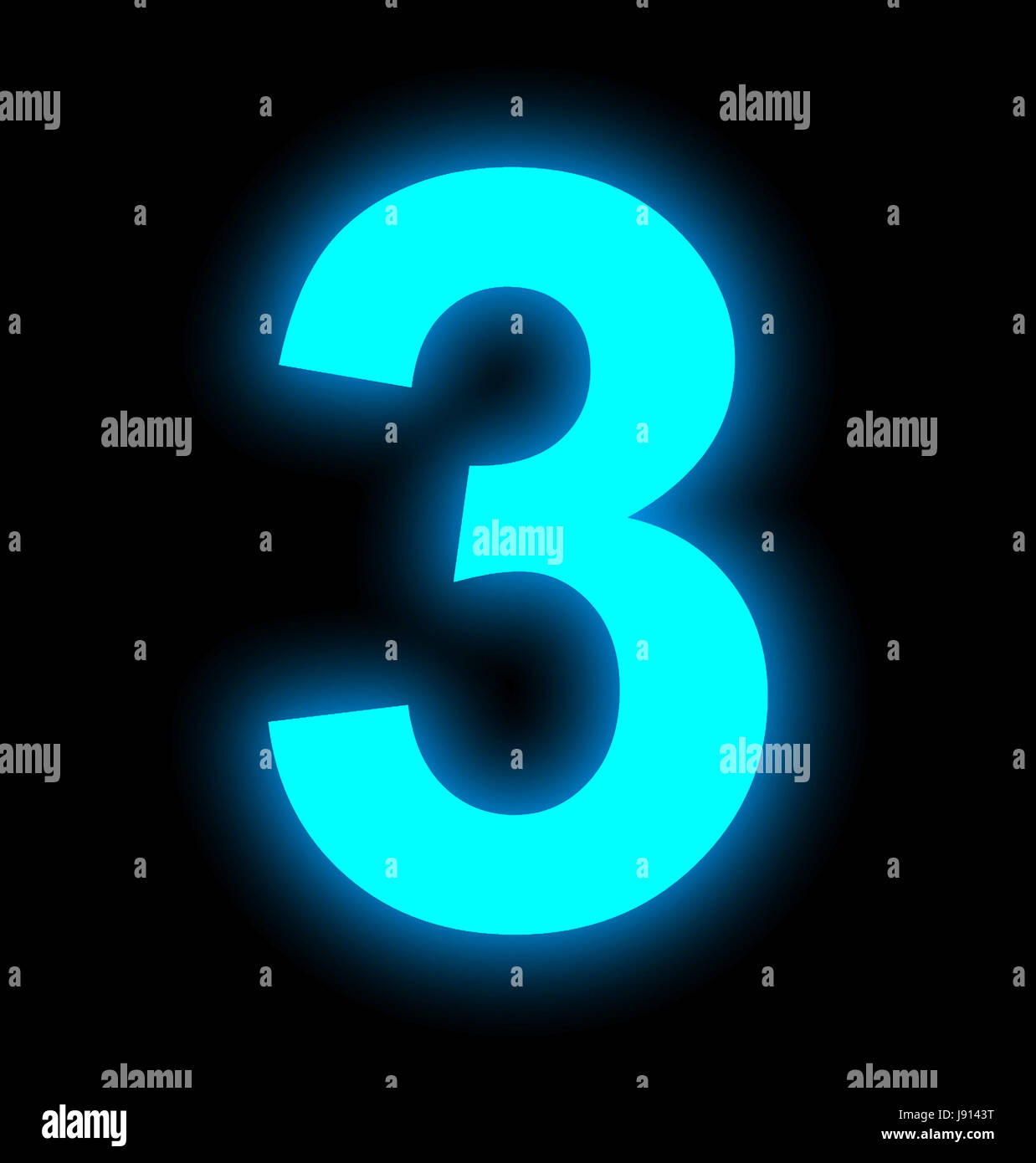 Number 3 light hi-res stock photography and images - Alamy