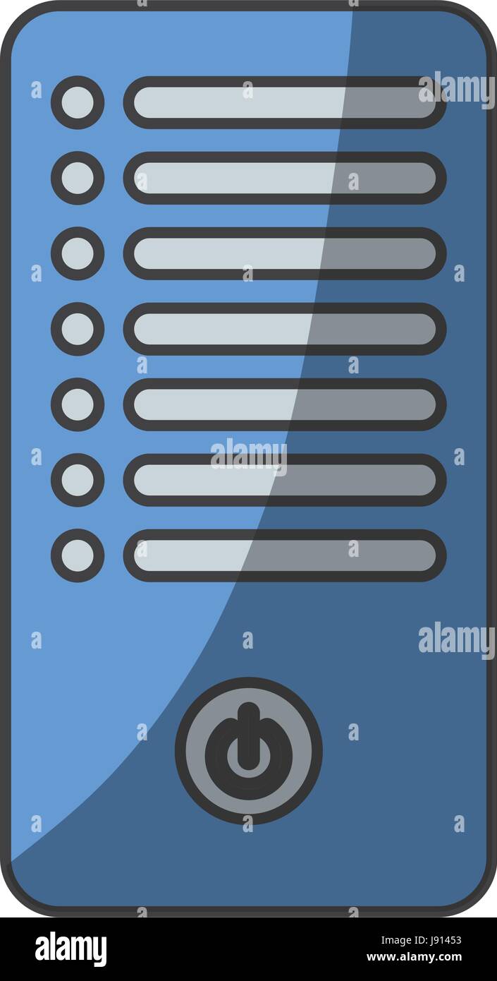 Storage database tower Stock Vector Image & Art - Alamy