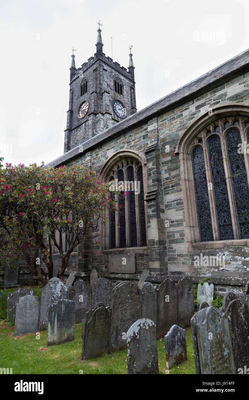 Saint eustachius church tavistock devon hi-res stock photography and ...
