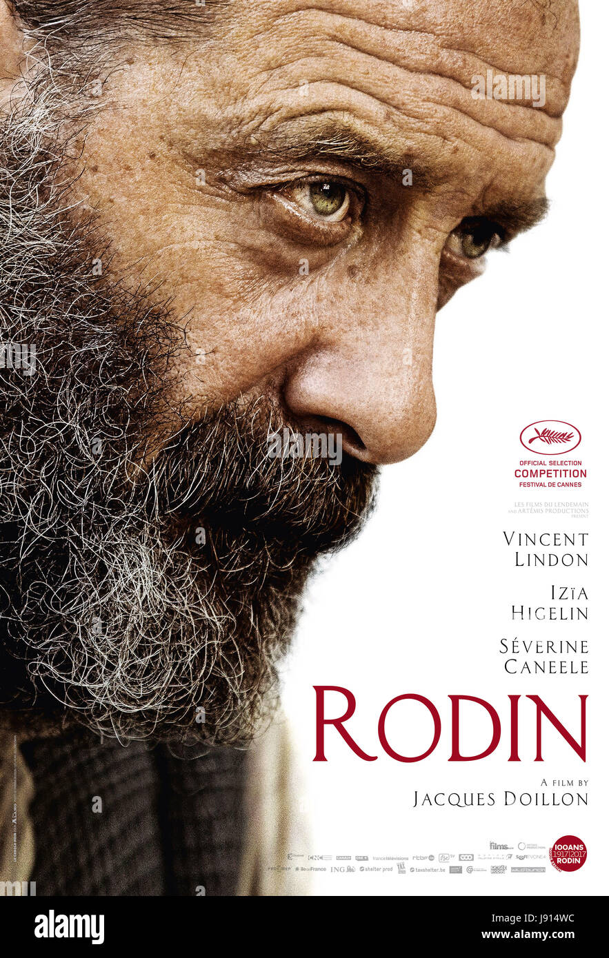 RODIN, French poster, Vincent Lindon, as Auguste Rodin, 2017. © Wild ...