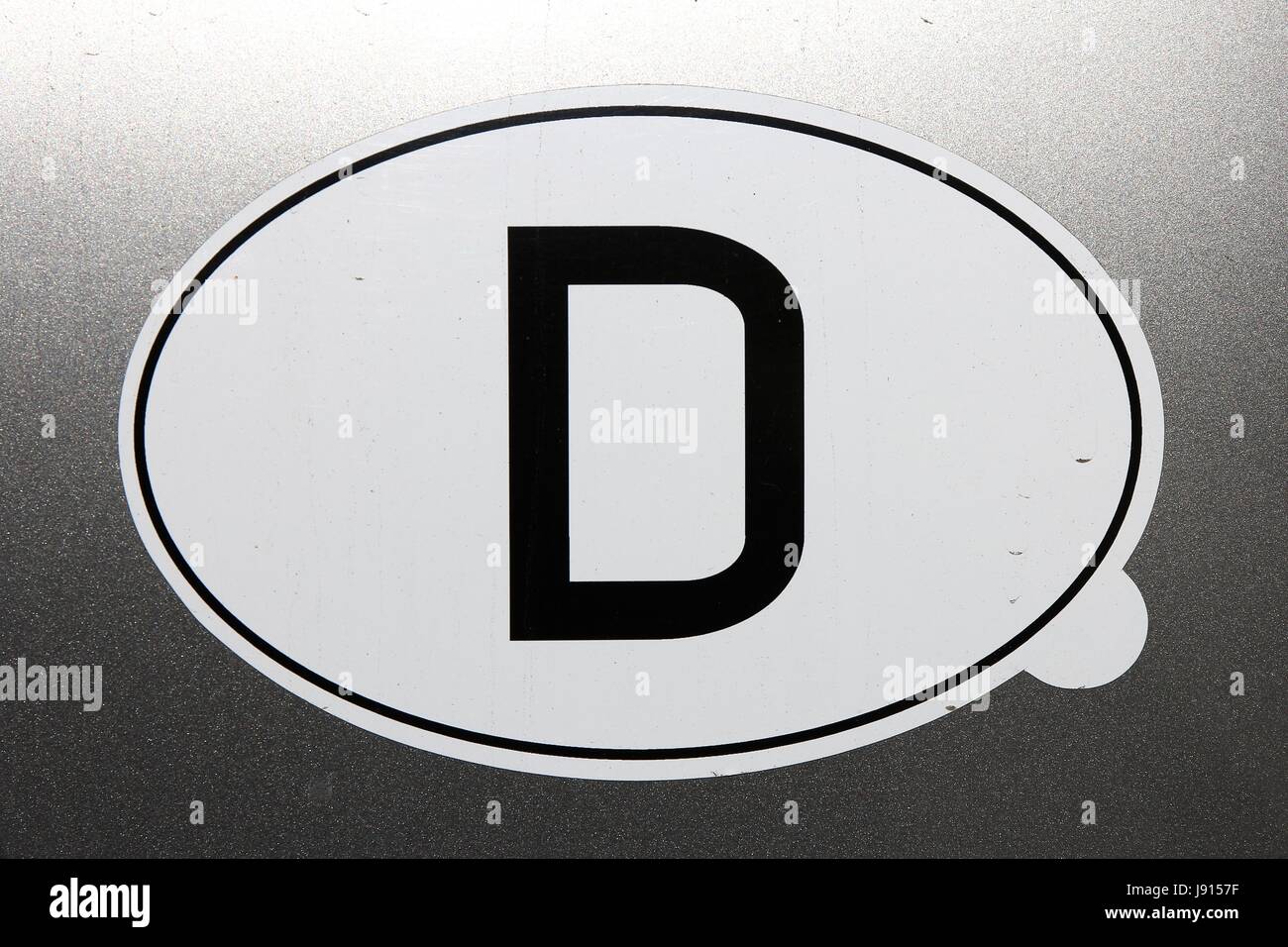 international vehicle registration code: Germany Stock Photo - Alamy