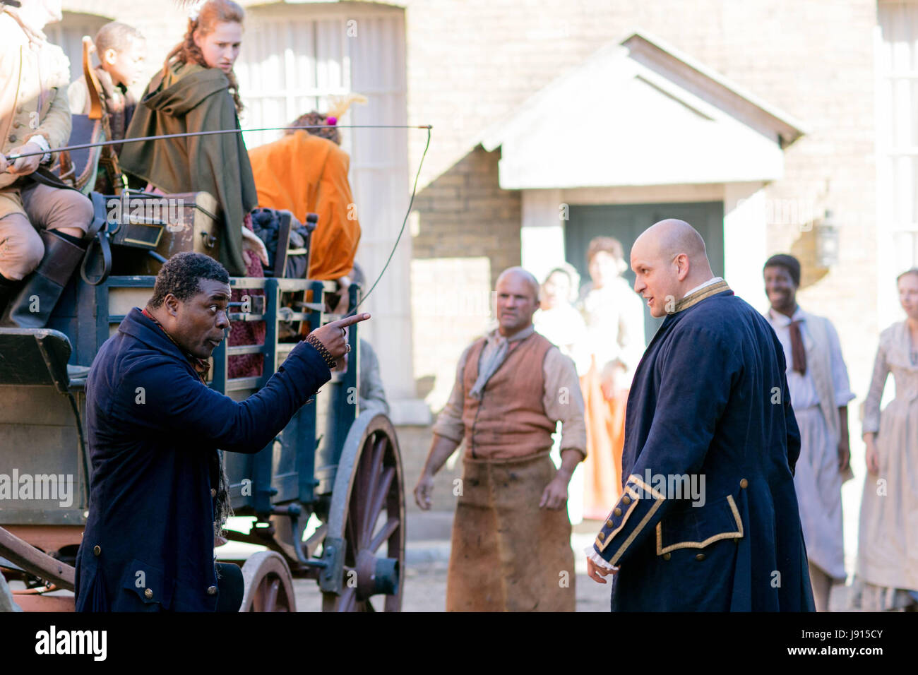HARLOTS, (bottom, from left): Danny Sapani, Ricky Champ, (Season 1, ep ...