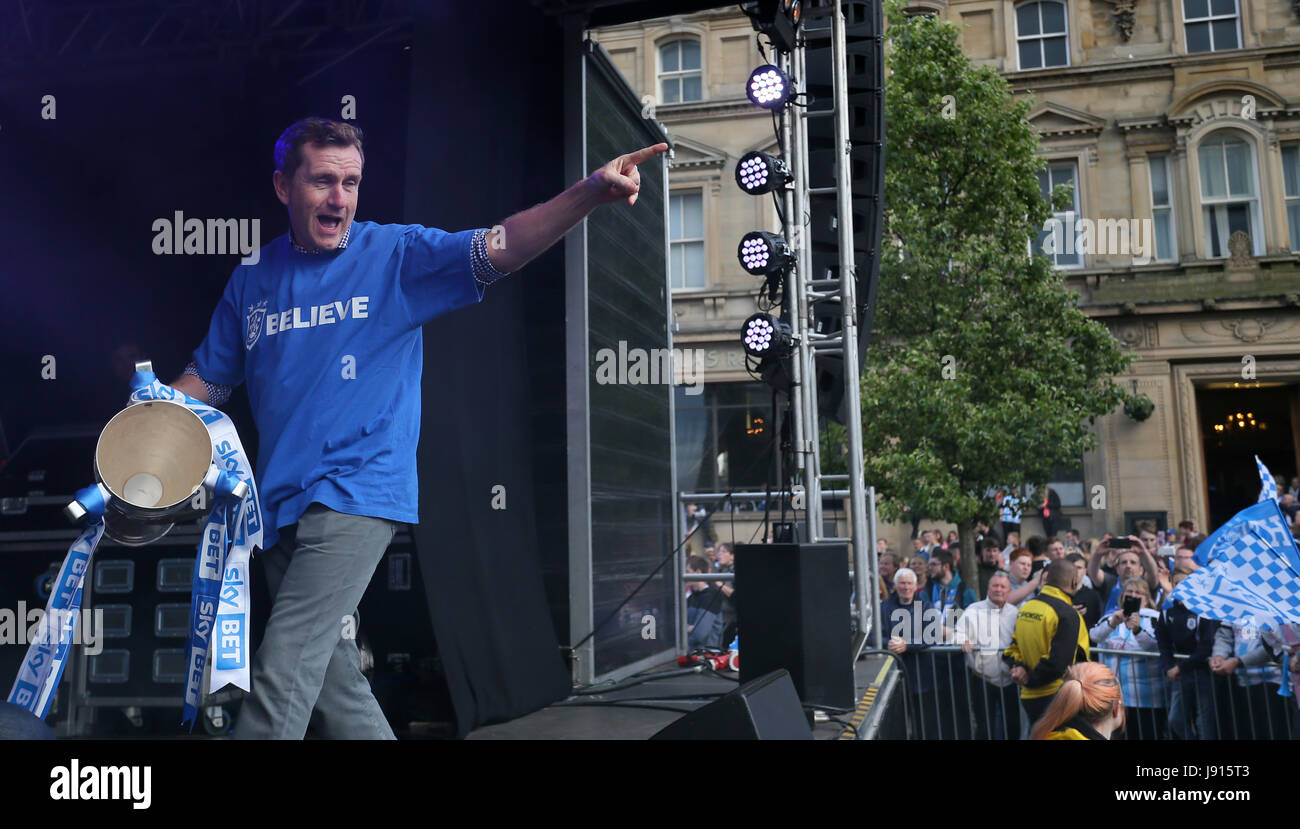 Huddersfield chairman dean hoyle on stage hi-res stock photography and ...