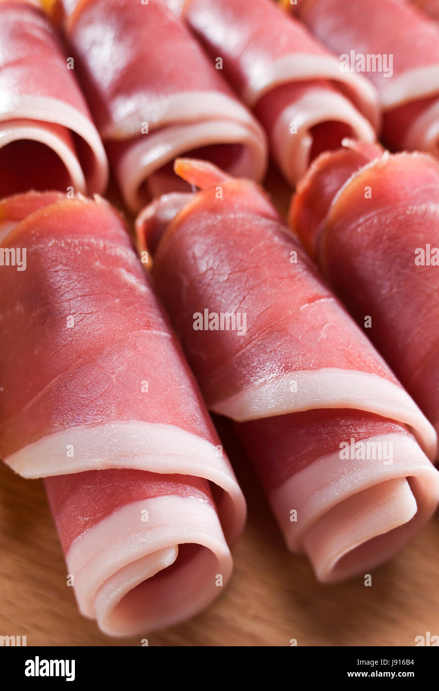 food, dish, meal, ham, slice, snack, food, aliment, beautiful ...