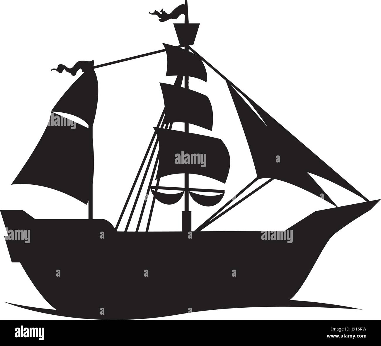 Ship anchor historic Stock Vector Images - Alamy