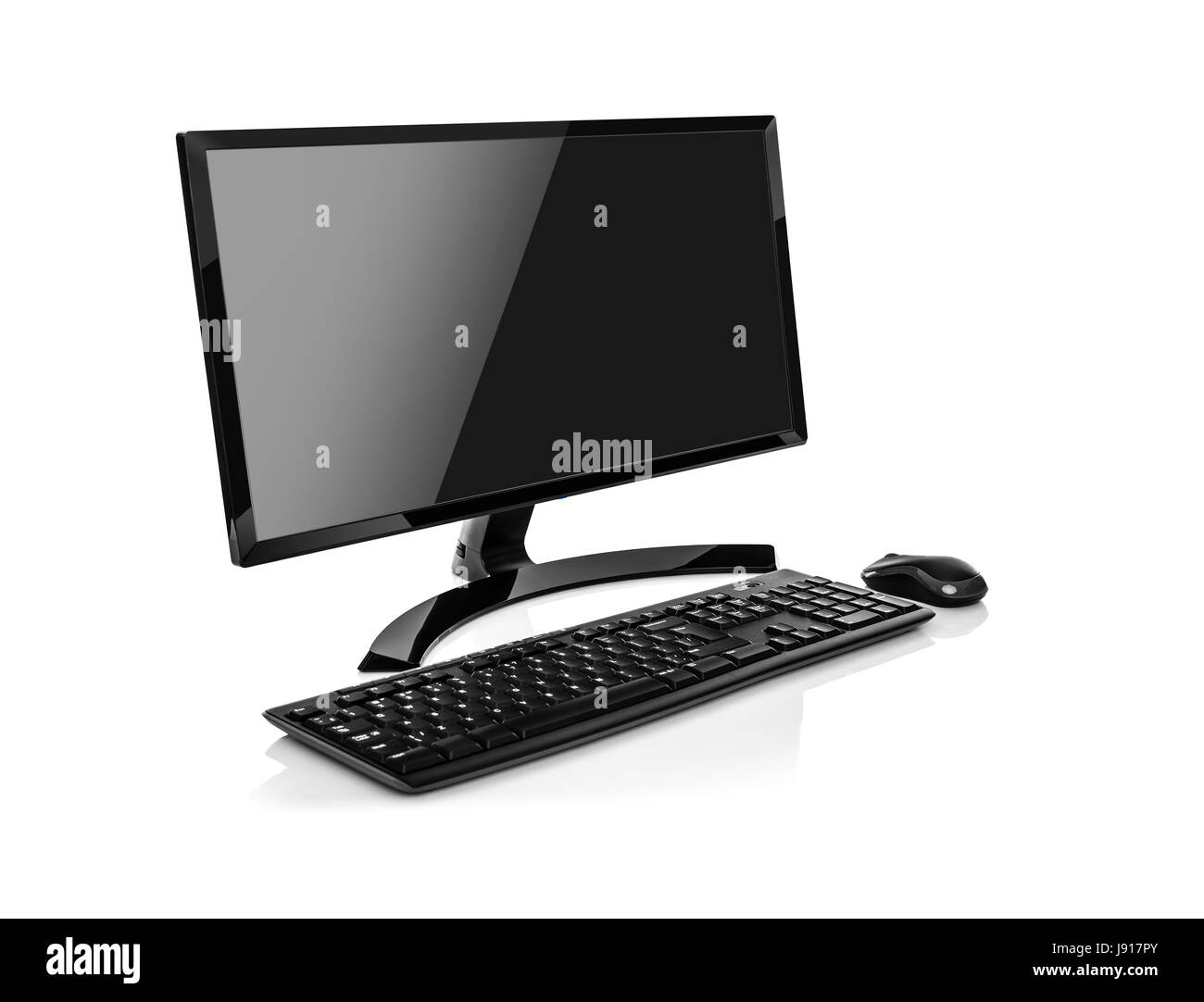 Modern PC computer isolated Stock Photo - Alamy