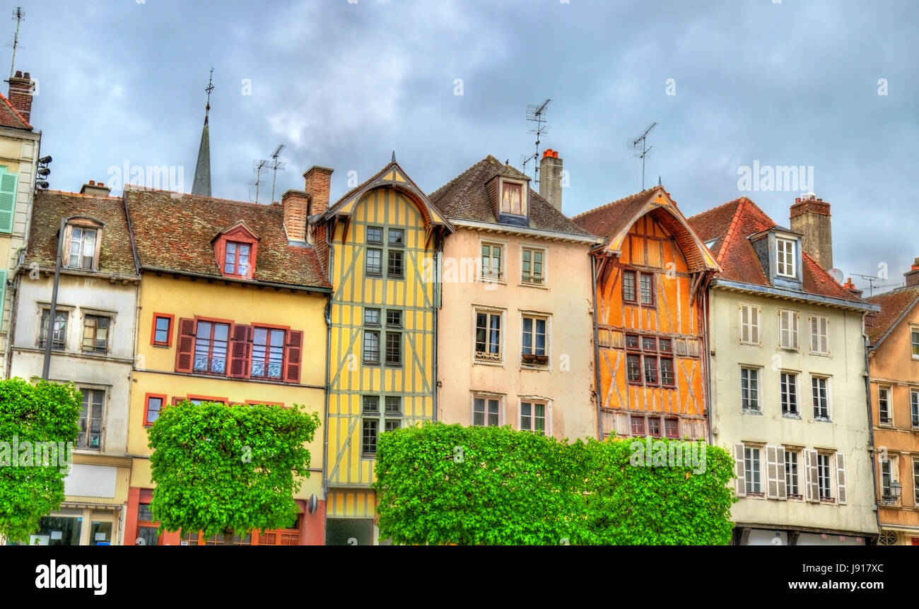 Troyes France Old Town Stock Photos & Troyes France Old Town Stock ...
