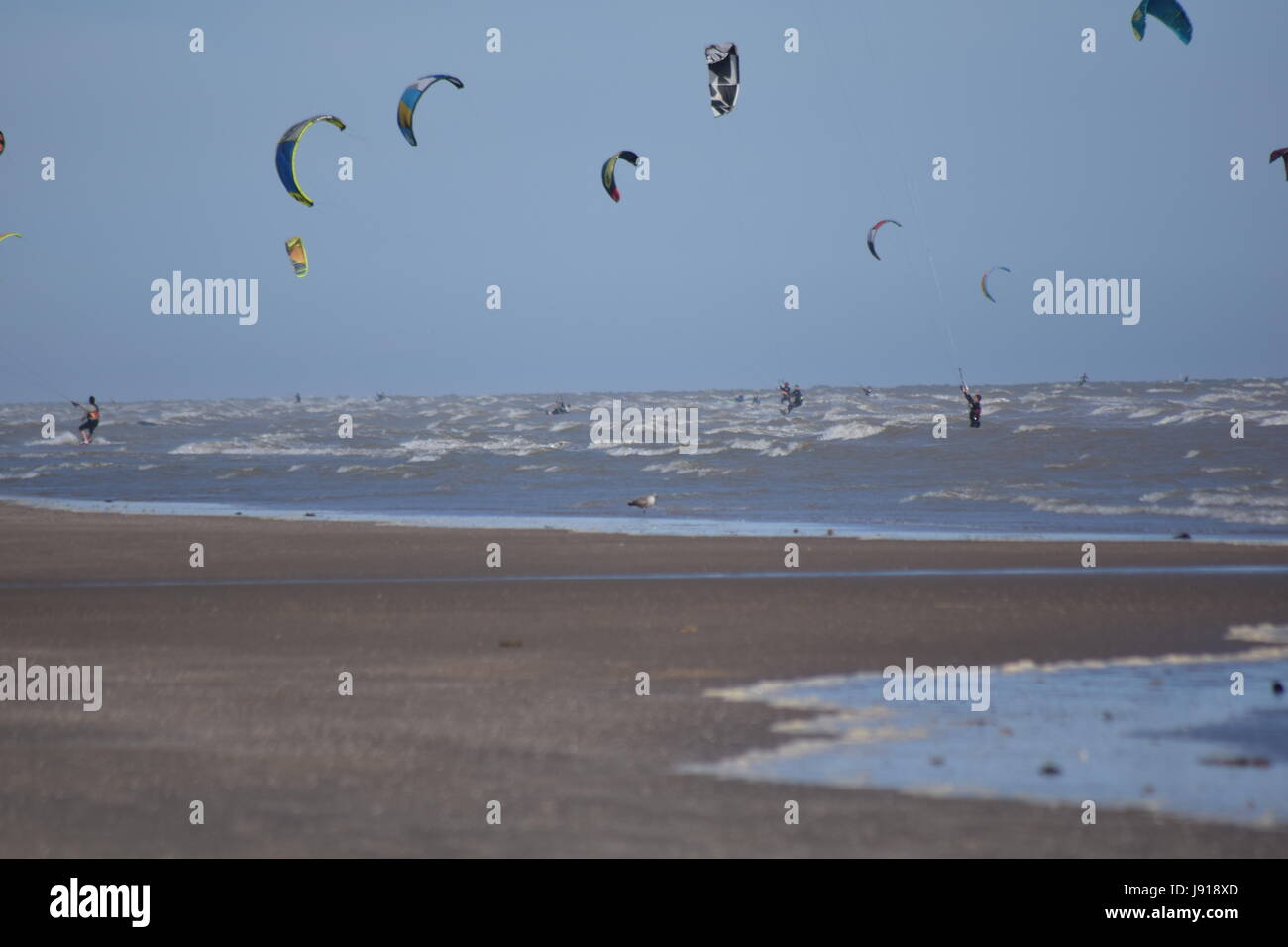 Rye Castle, Church and Camber Sands Stock Photo - Alamy