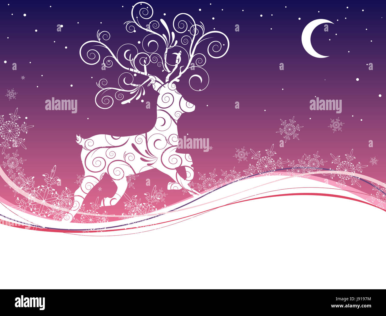 winter, advent, december, reindeer, star, pictogram, symbol, pictograph ...