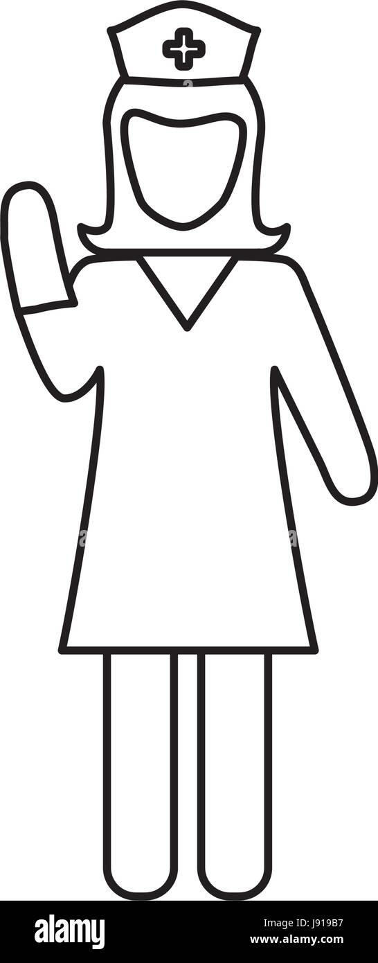 Nurse avatar profile Stock Vector Image & Art - Alamy