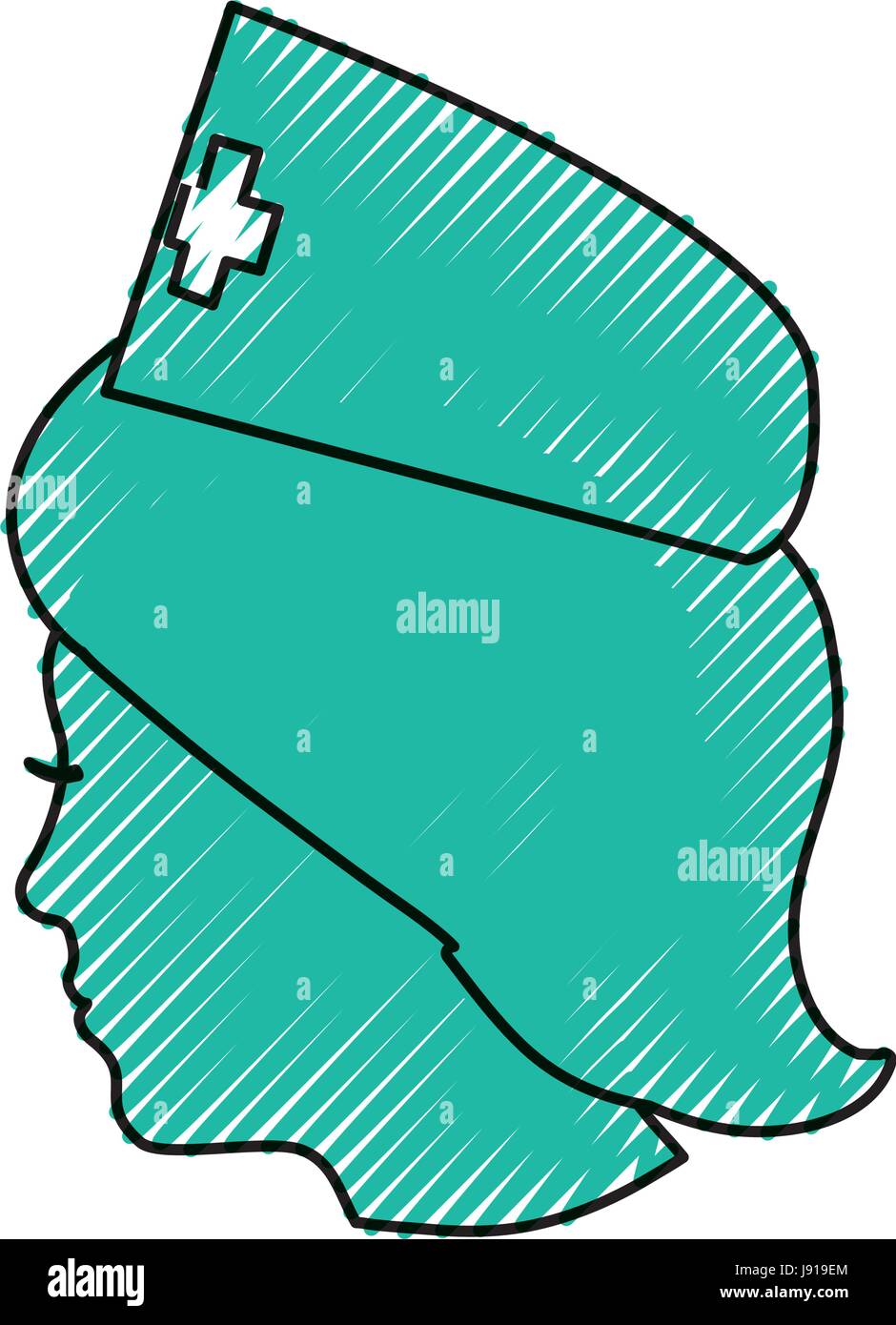 Female surgeon avatar character Stock Vector Images - Alamy