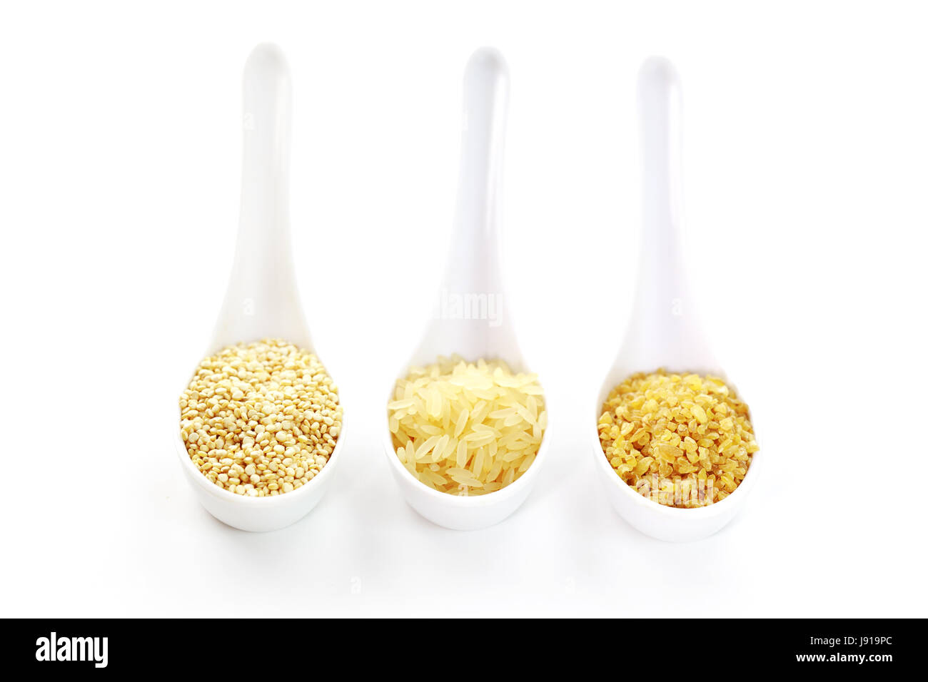 wheat, cereal, bulgar, rice, grain, health, isolated, grain, diet ...