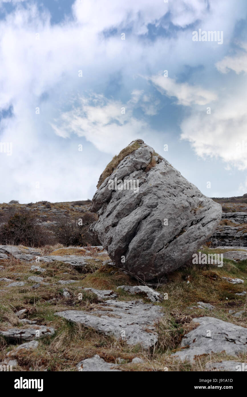 monument, culture, rock, ireland, boulder, celtic, ancient, blue ...