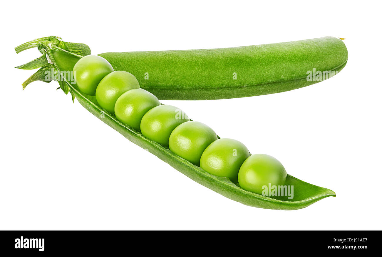 peas isolated on white background Stock Photo - Alamy