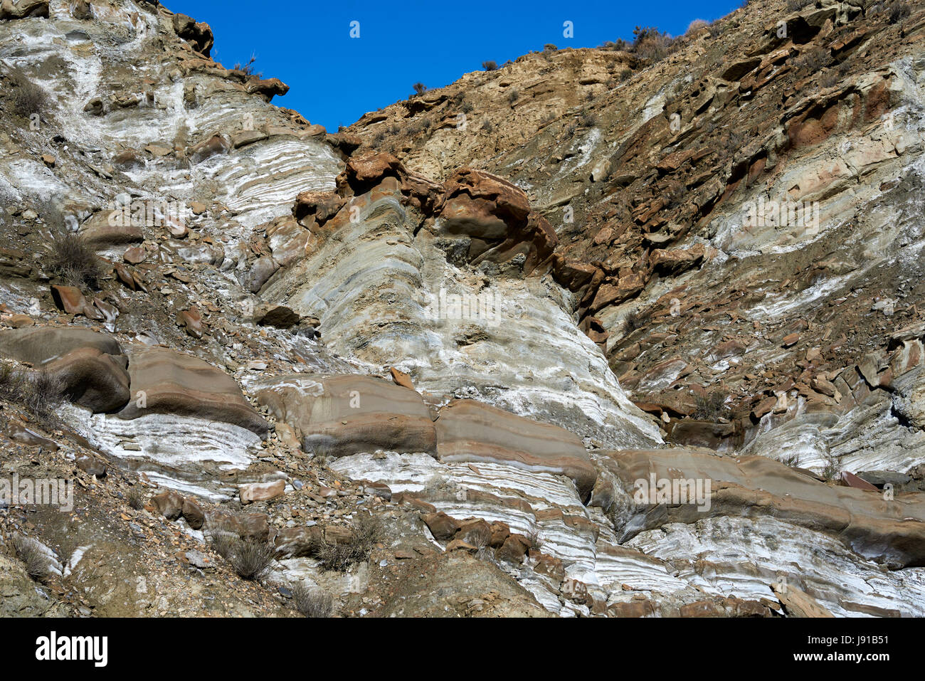 Tabernas Desert, one of the most unique deserts of the world. The only ...