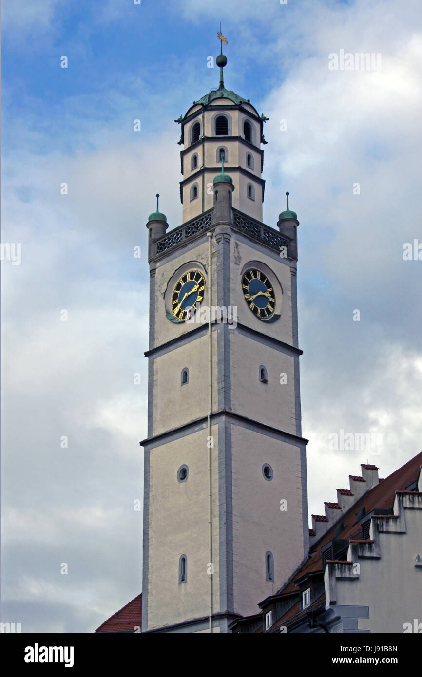 tower, clock, clock tower, watchtower, middle ages, tower, old town ...