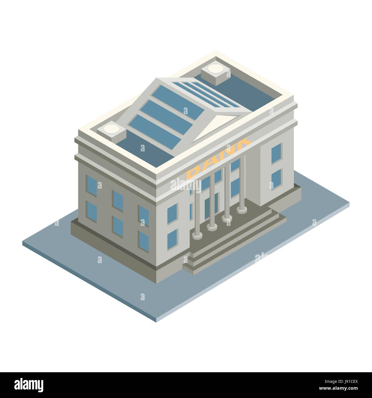 Isometric view of building hi-res stock photography and images - Alamy