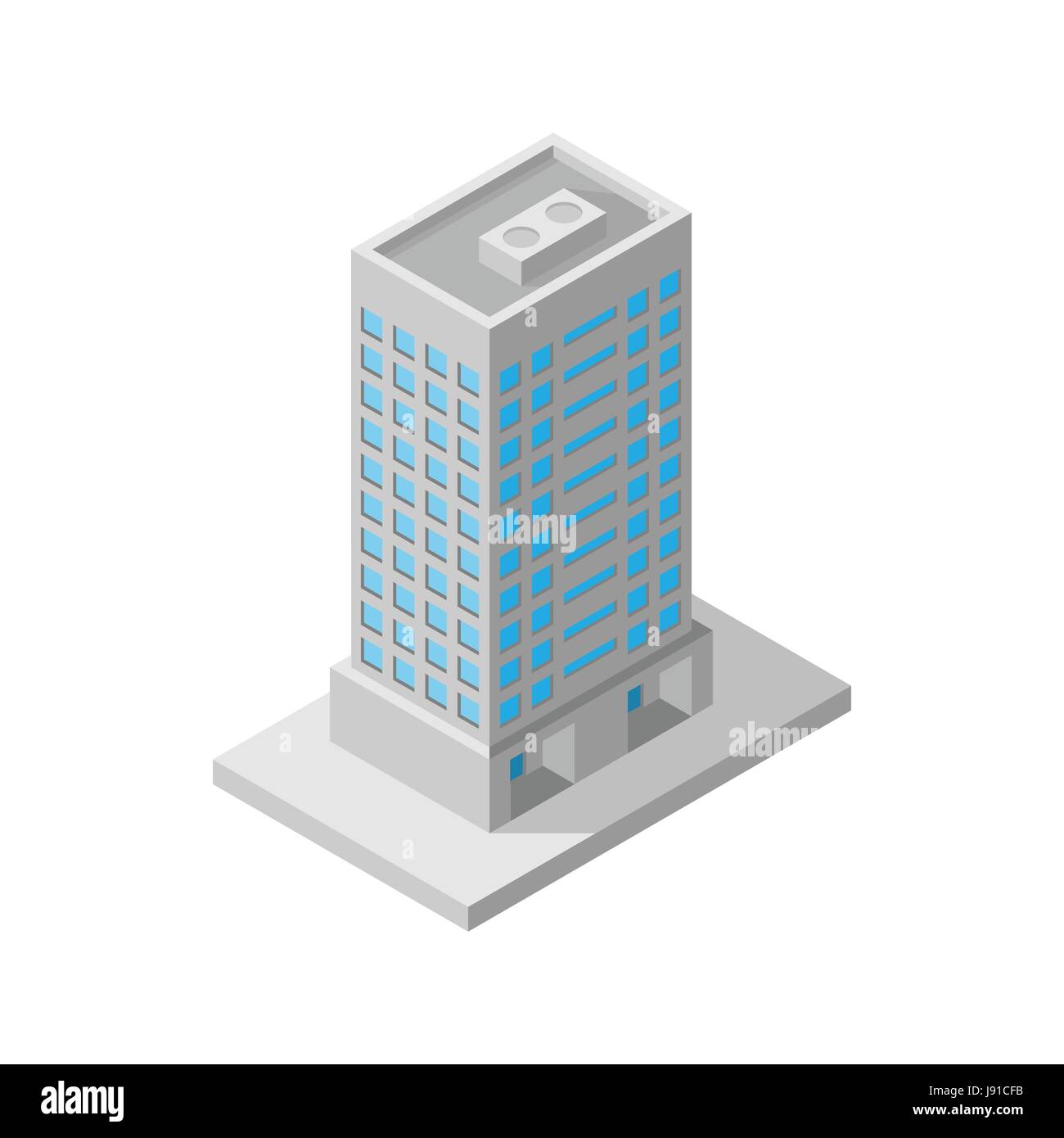isometric building icon Stock Vector Image & Art - Alamy