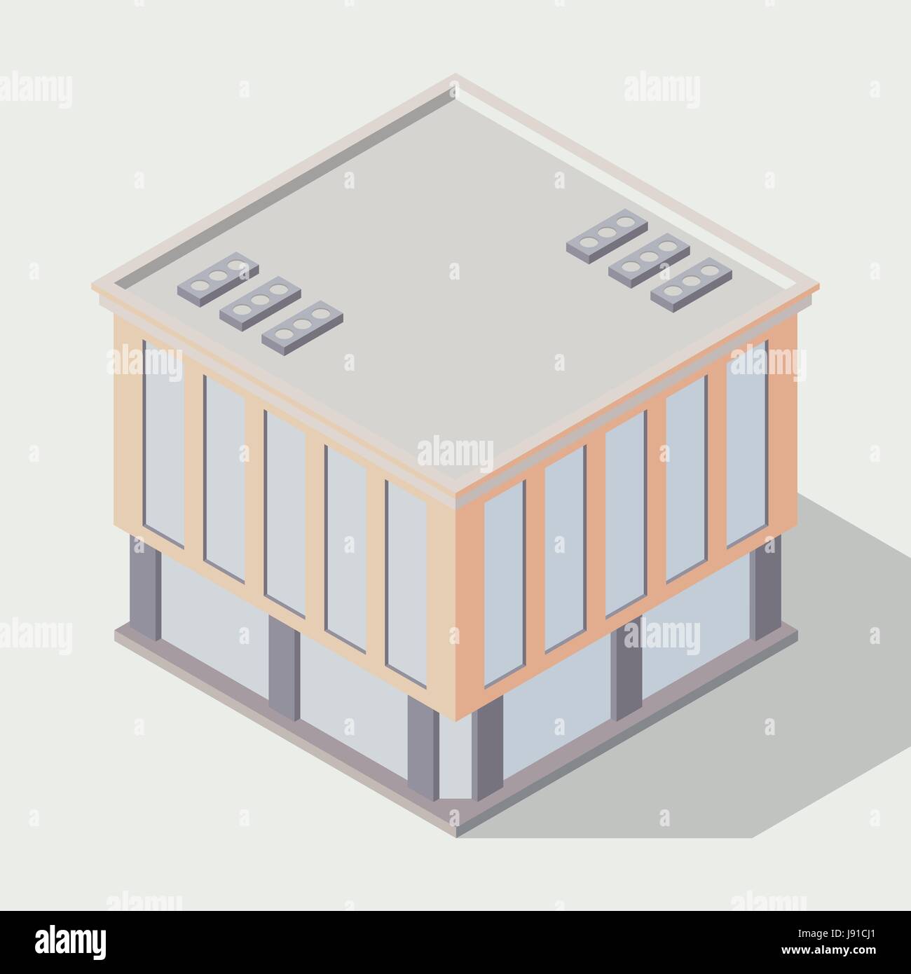 isometric building icon Stock Vector Image & Art - Alamy