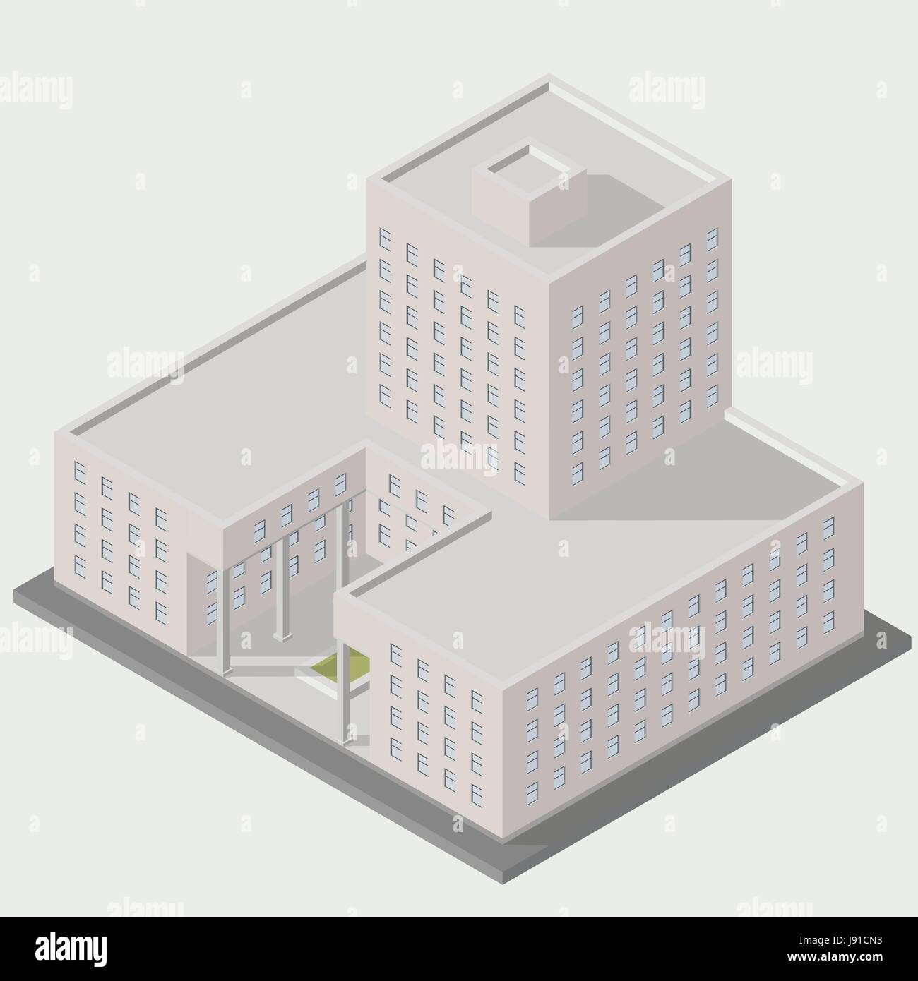 isometric building icon Stock Vector Image & Art - Alamy