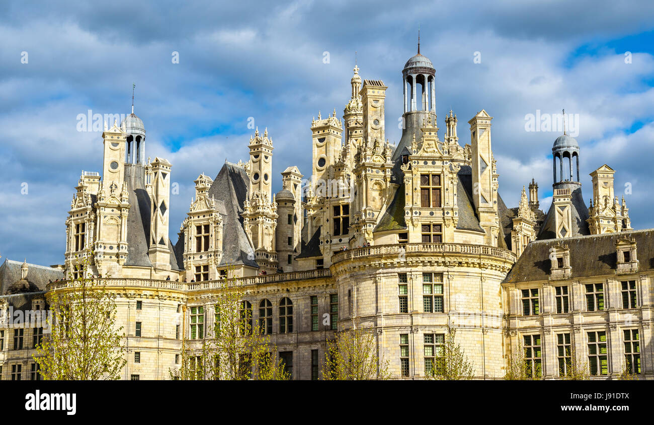 France castle chateau facade chateaux hi-res stock photography and ...