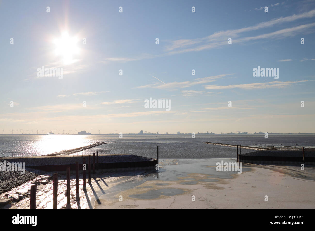 ice, firmament, sky, scenery, countryside, nature, shine, shines ...