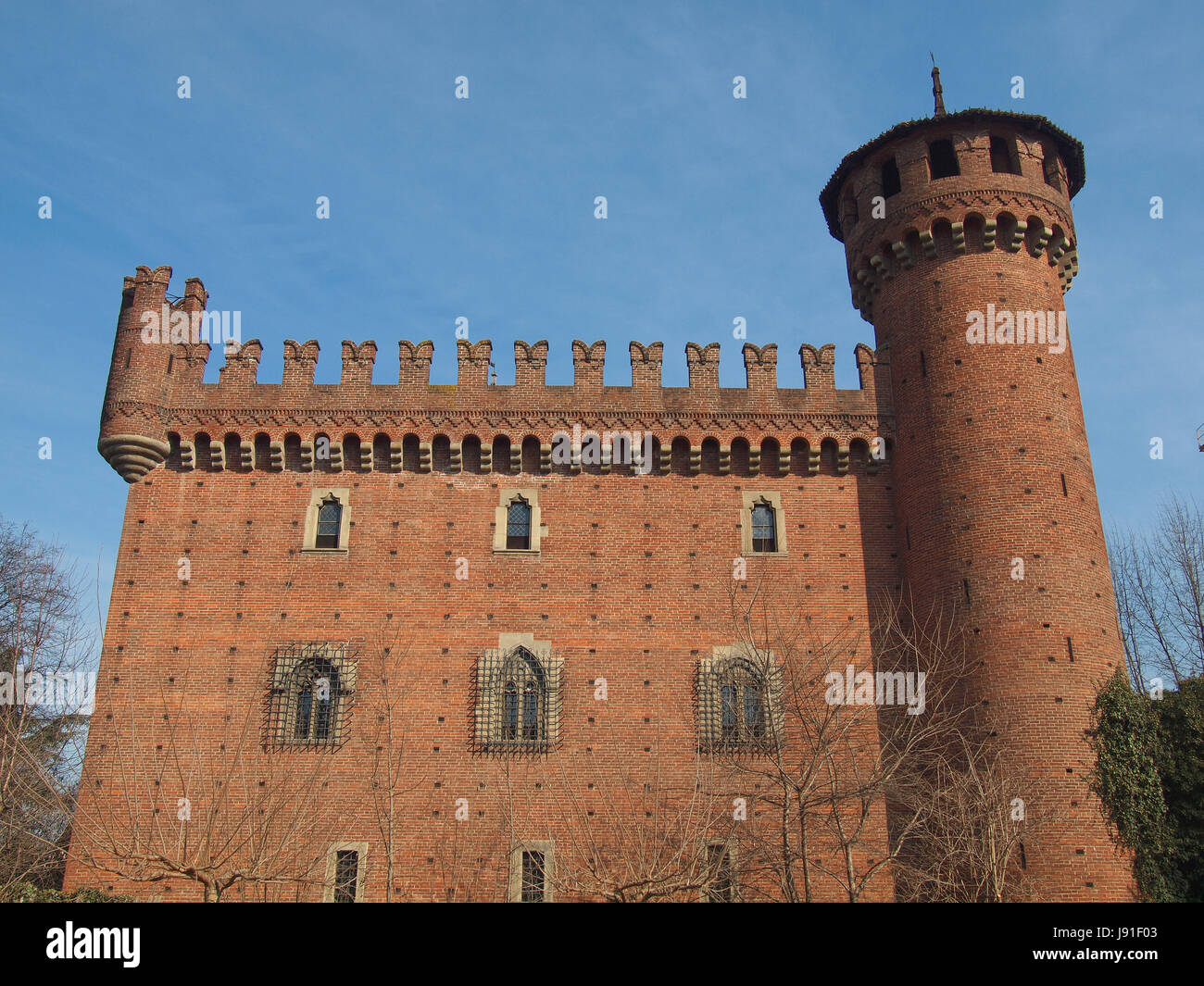 medieval, italia, castle, italy, chateau, vintage, style of ...