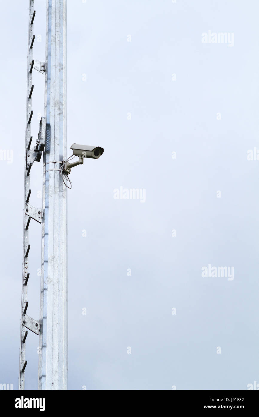 cloud, electrical, exterior, outdoors, watching, observe, watch, alarm ...