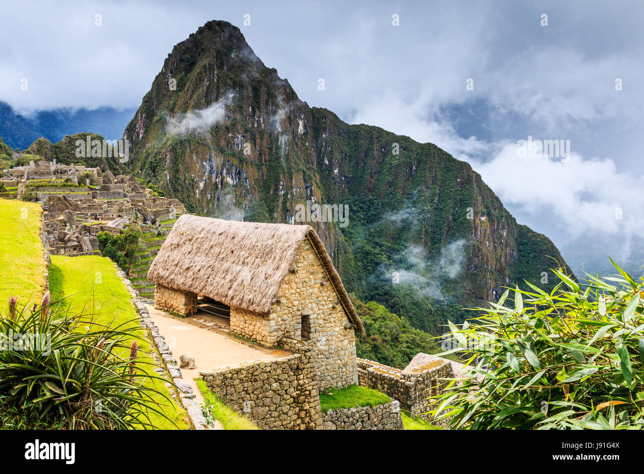 Machu Picchu, Peru. UNESCO World Heritage Site. One of the New Seven ...