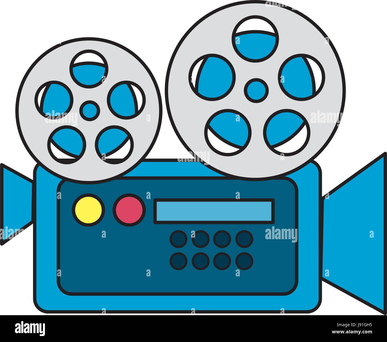 Movie camera projection scene hi-res stock photography and images - Alamy