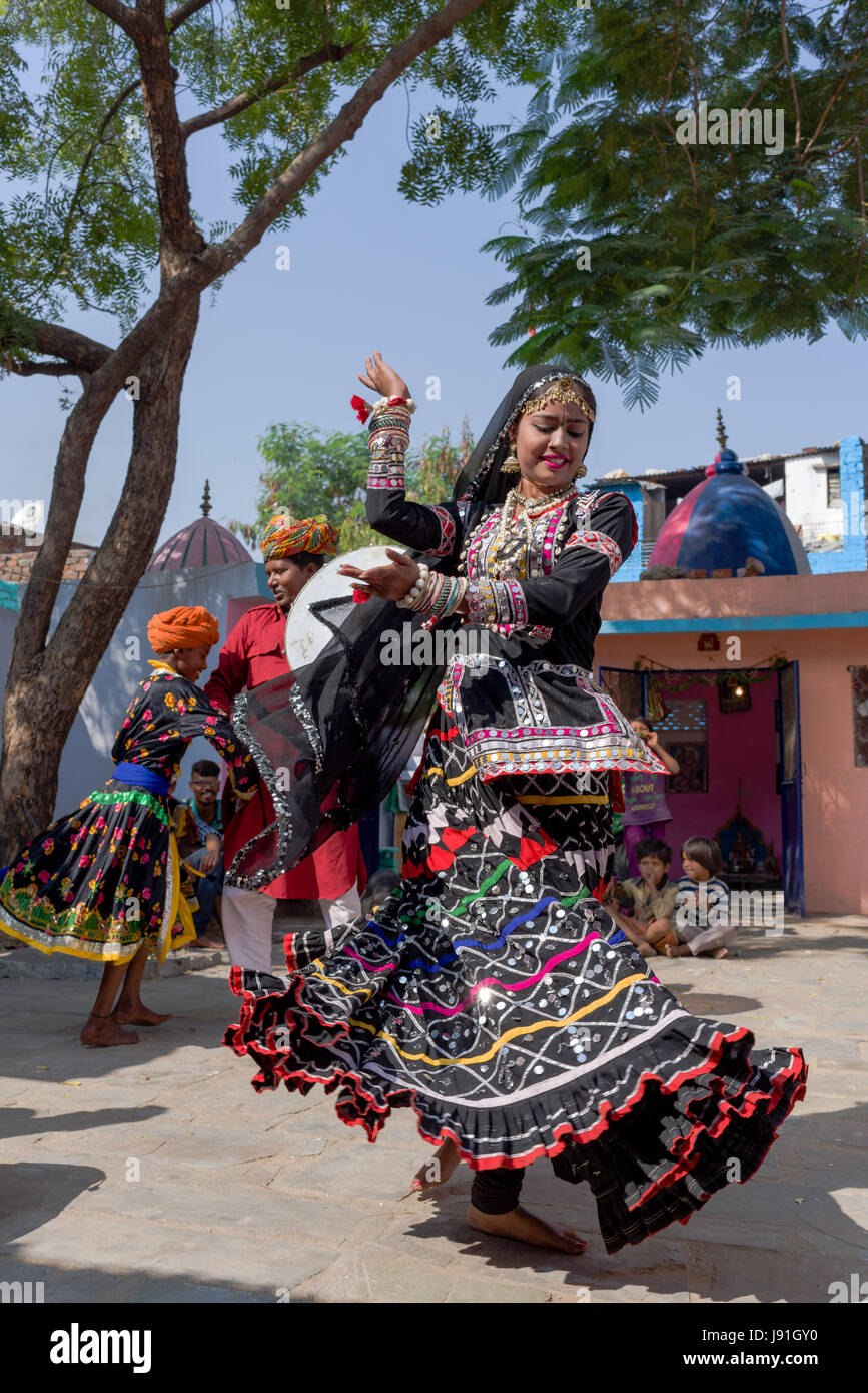 Kalbelia nomads of Rajasthan, India Stock Photo - Alamy