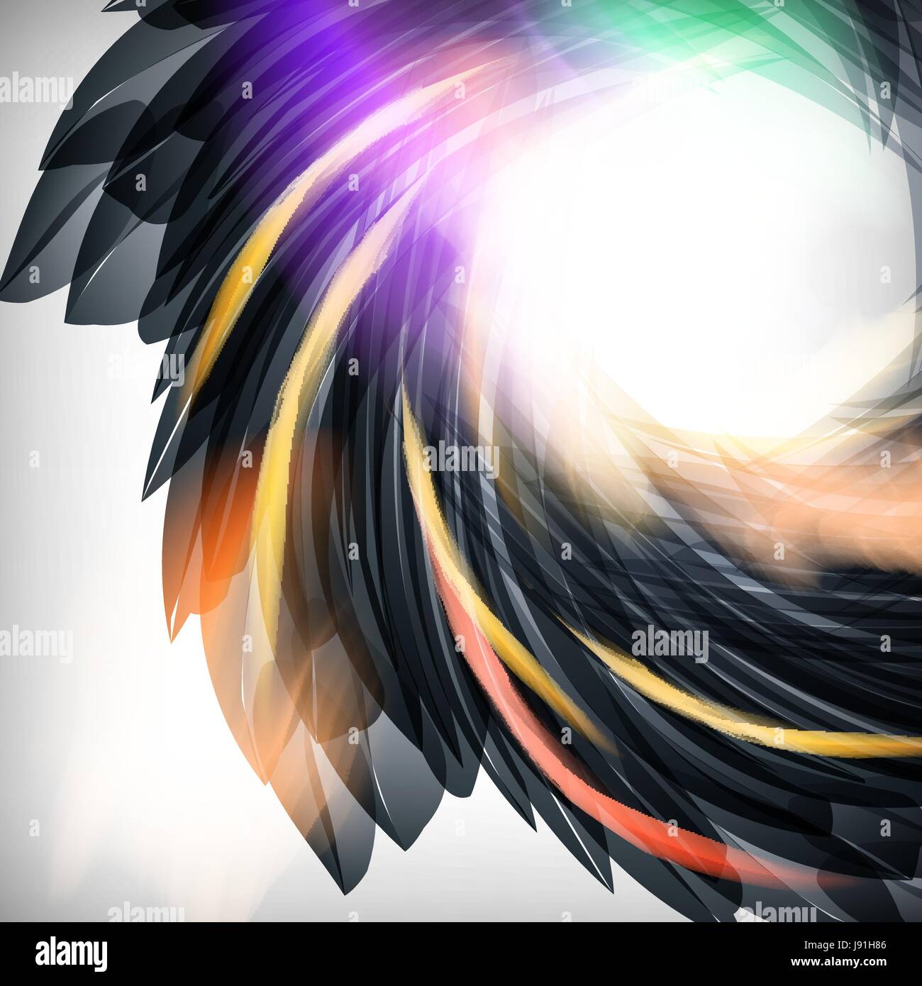 Creative template background. Abstract elements concept, vector ...