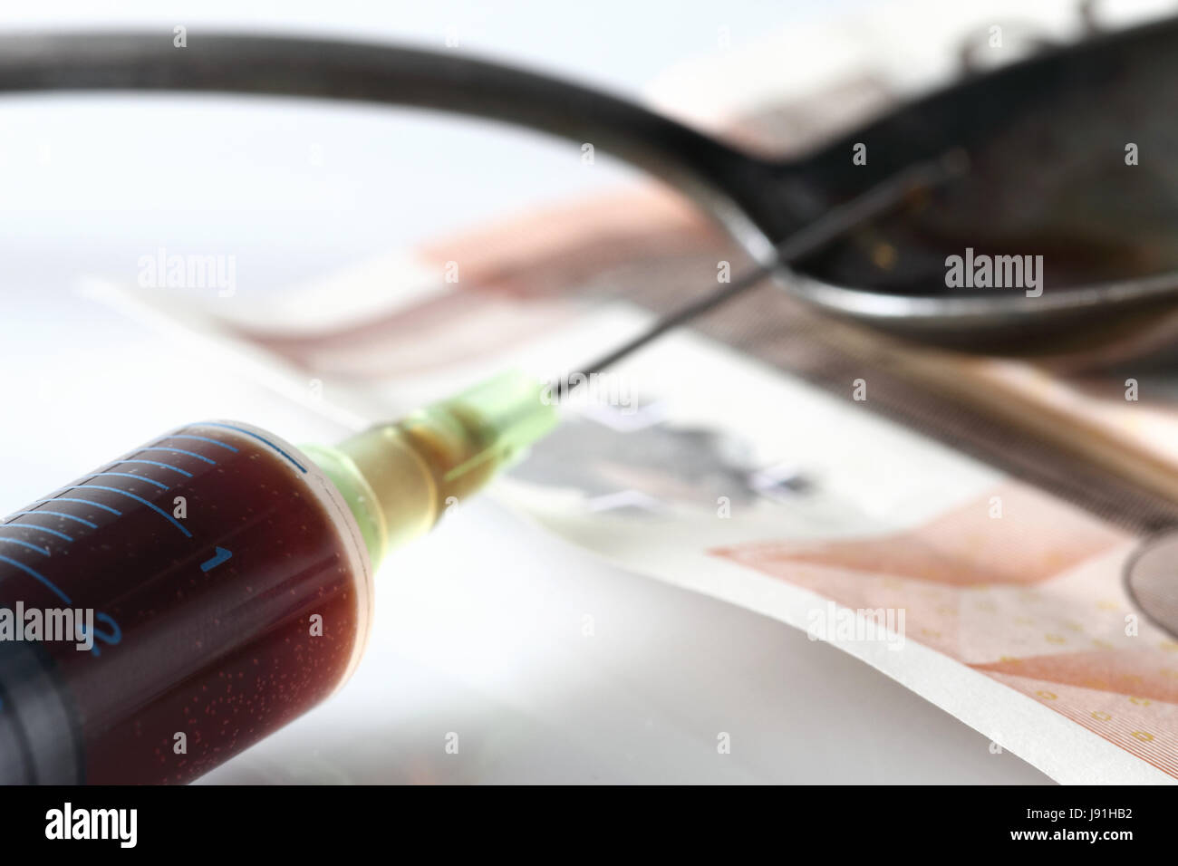 drugs, addiction, addicted, heroin, preparation, syringe, injection ...