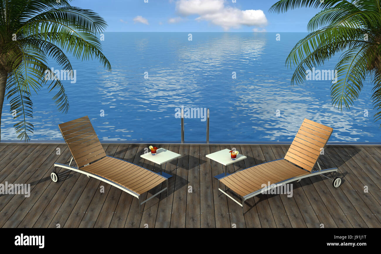 holiday, vacation, holidays, vacations, palm, facilitate, ease, resting ...